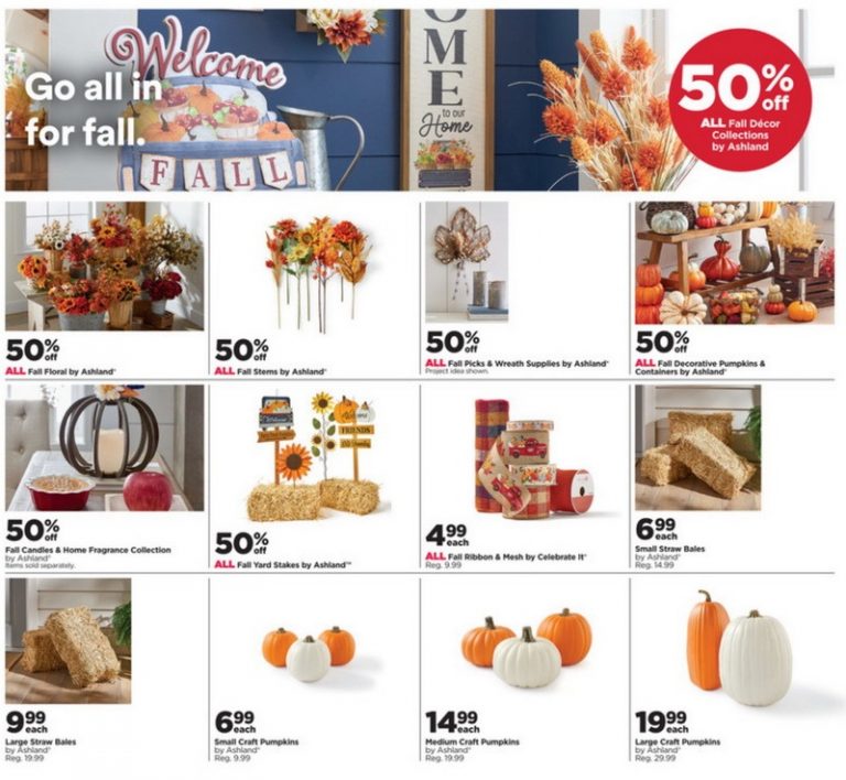 Michaels Weekly Ad Sep 11 – Sep 20, 2022