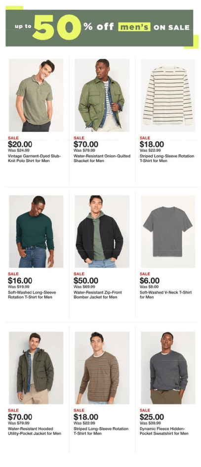 Old Navy Weekly Ad Sep 26 – Oct 03, 2022