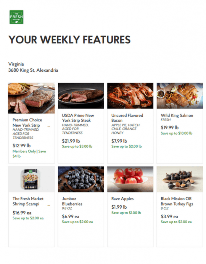 The Fresh Market Weekly Ad Sep 07 – Sep 13, 2022