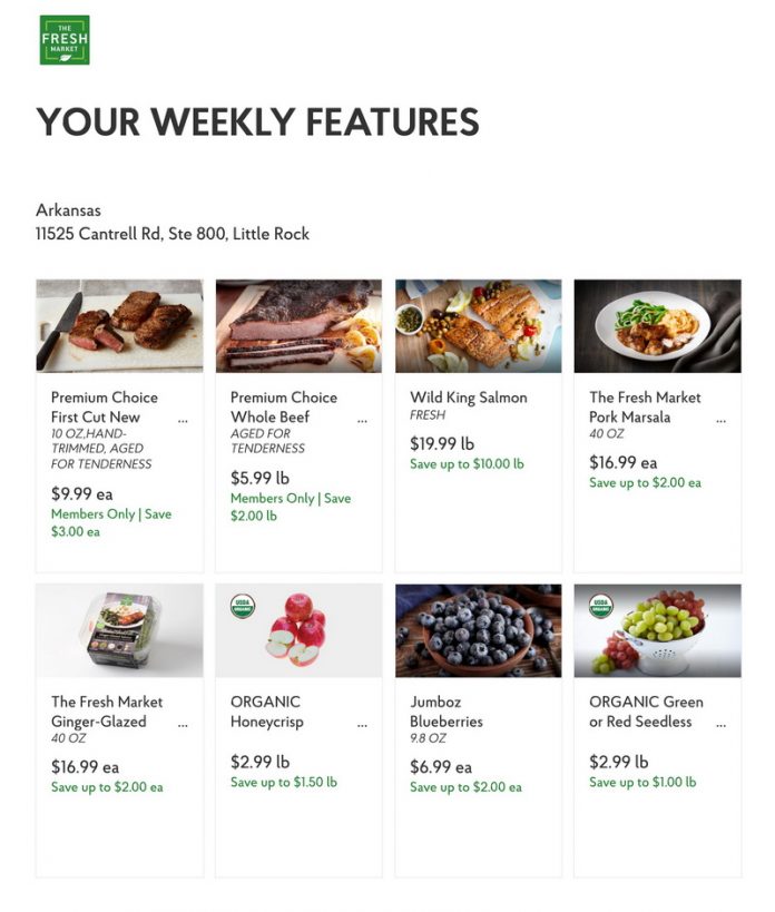 The Fresh Market Weekly Ad Sep 28 – Oct 04, 2022