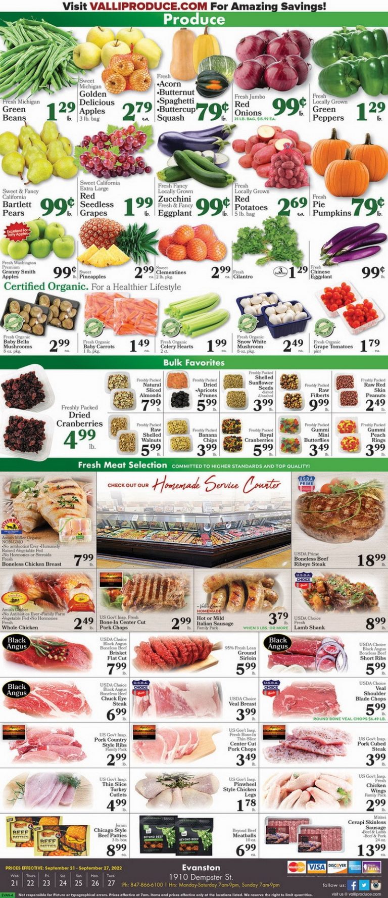 Valli Produce Weekly Ad Sep 21 – Sep 27, 2022
