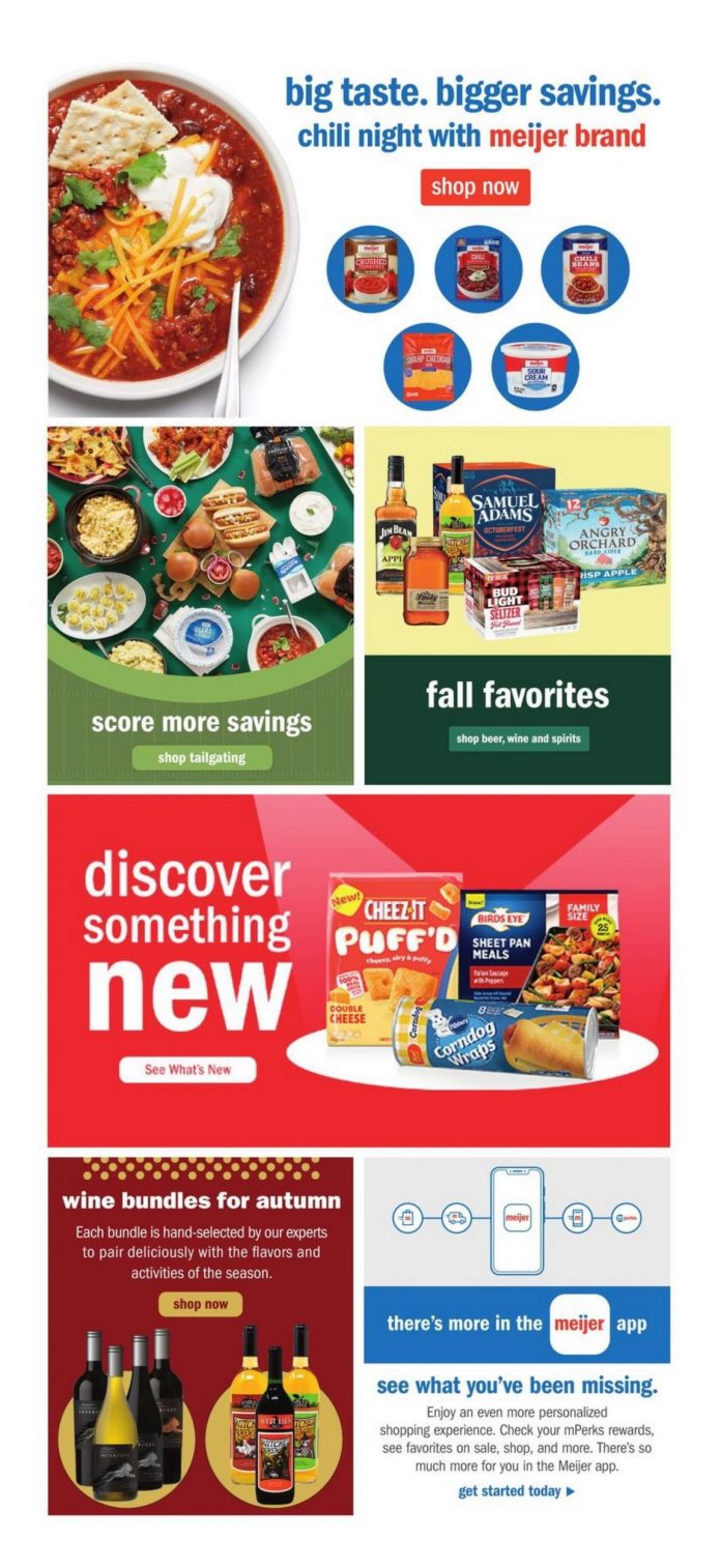 Meijer Weekly Ad Sep 11 – Sep 17, 2022