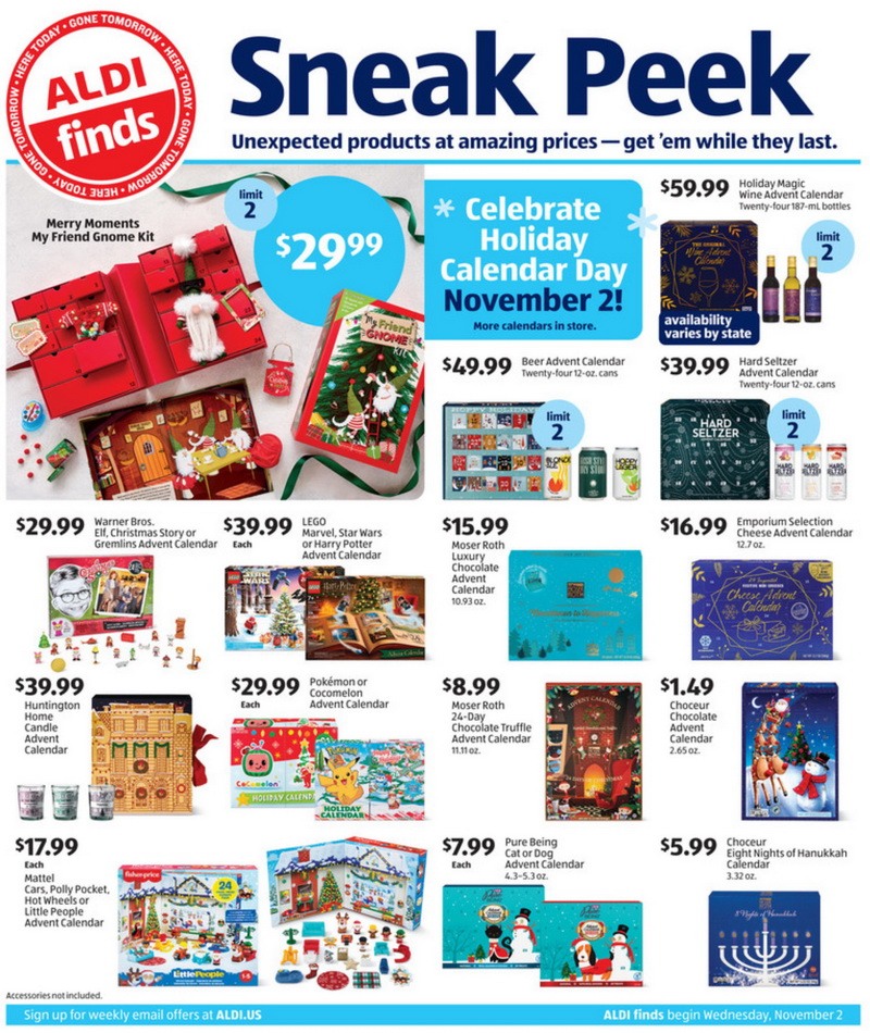 ALDI In-store Ad Sneak Peek Nov 02 – Nov 08, 2022
