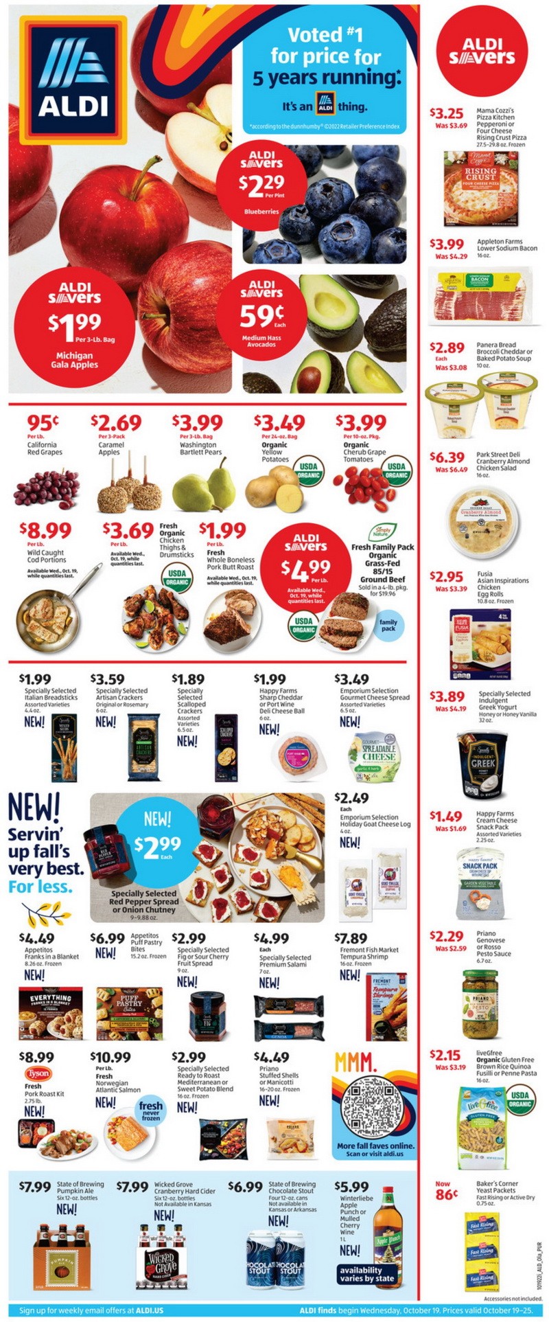 ALDI Weekly Ad Oct 19 – Oct 25, 2022