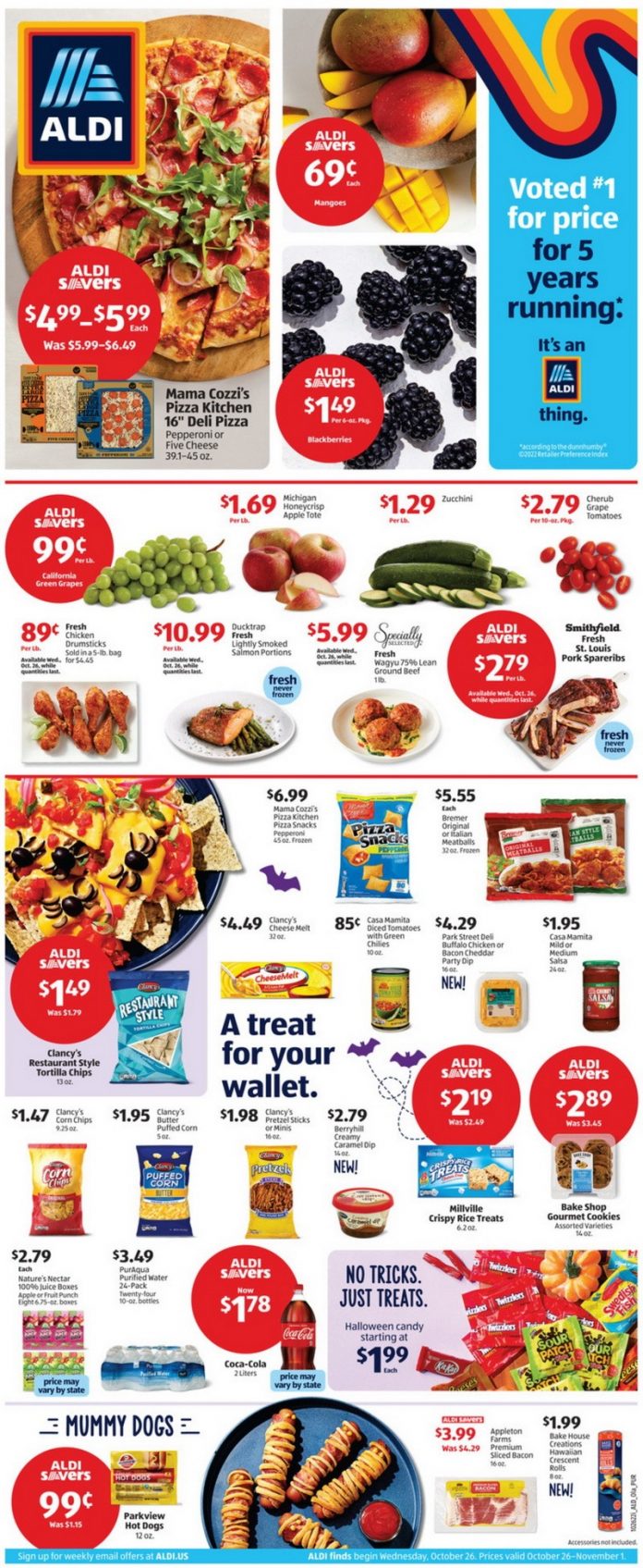 ALDI Weekly Ad Oct 26 – Nov 01, 2022 (Halloween Promotion Included)