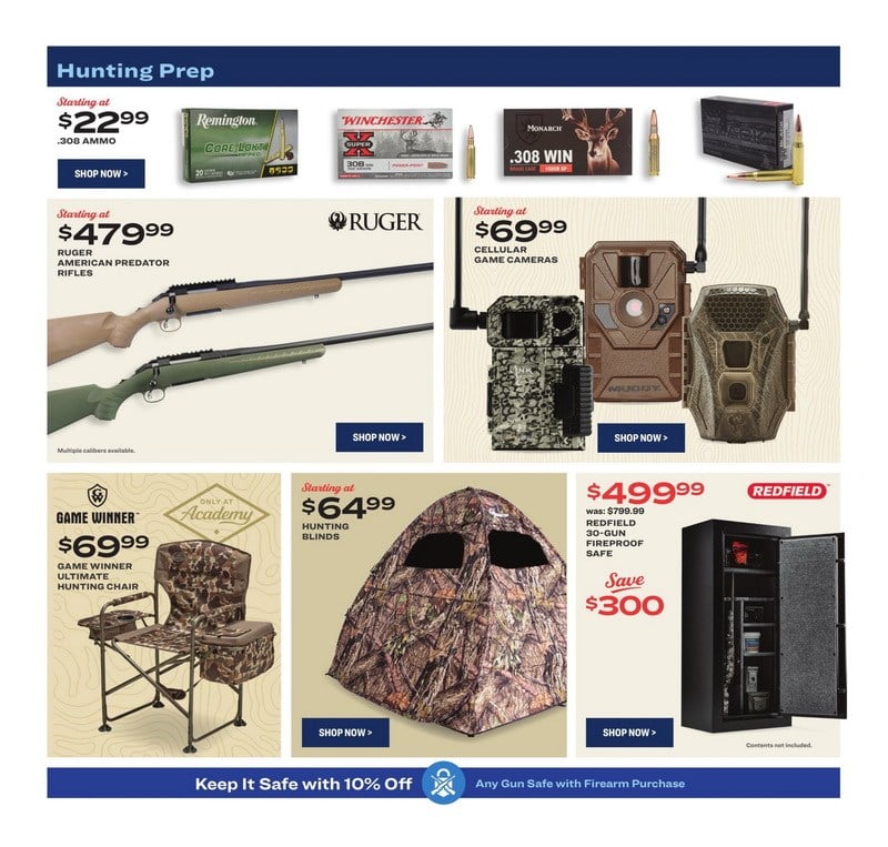 Academy Sports + Outdoors Outdoor Ad Oct 24 – Oct 30, 2022