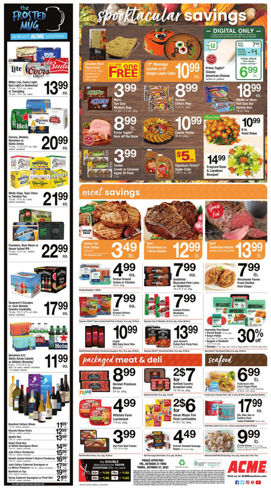 ACME Weekly Ad Oct 21 – Oct 27, 2022