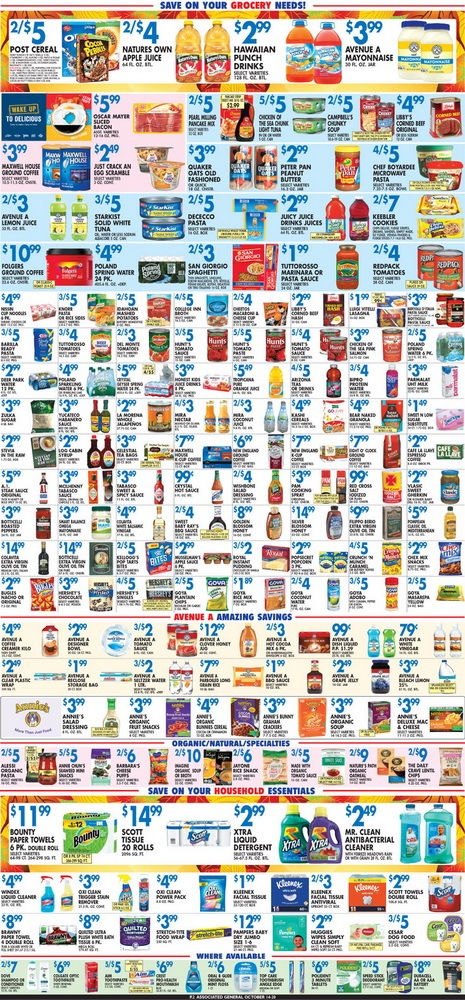 Associated Supermarkets Weekly Ad Oct 14 – Oct 20, 2022