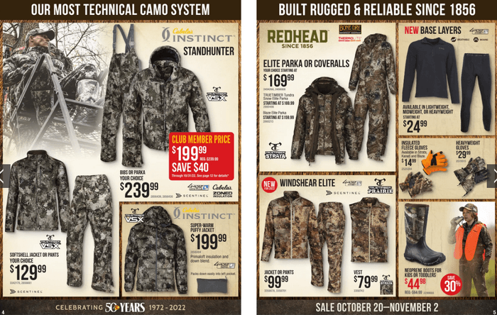 Bass Pro Shops Go Hunt Ad Oct 20 – Nov 02, 2022