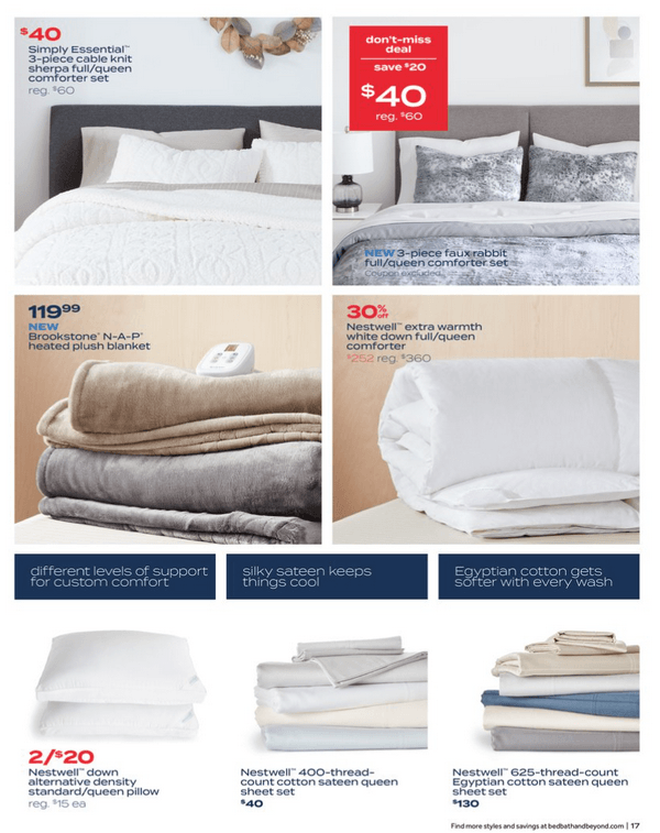 Bed Bath & Beyond Weekly Ad Oct 31 – Nov 13, 2022 (Thanksgiving ...