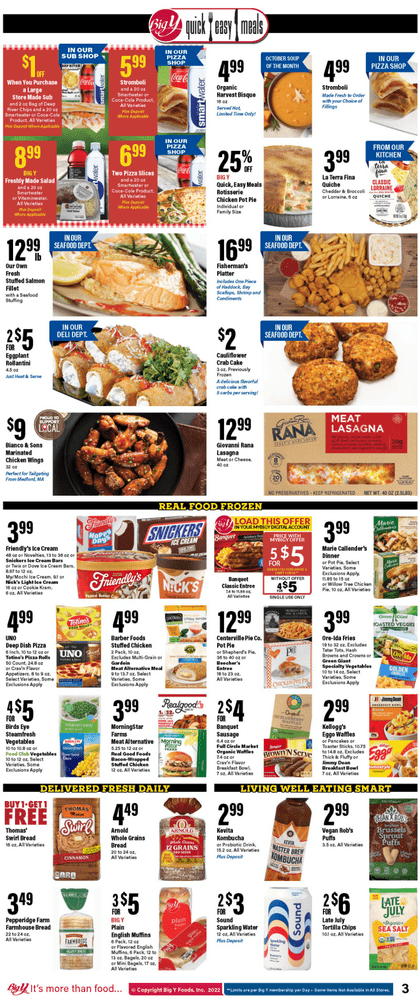 Big Y Weekly Ad Oct 20 – Oct 26, 2022