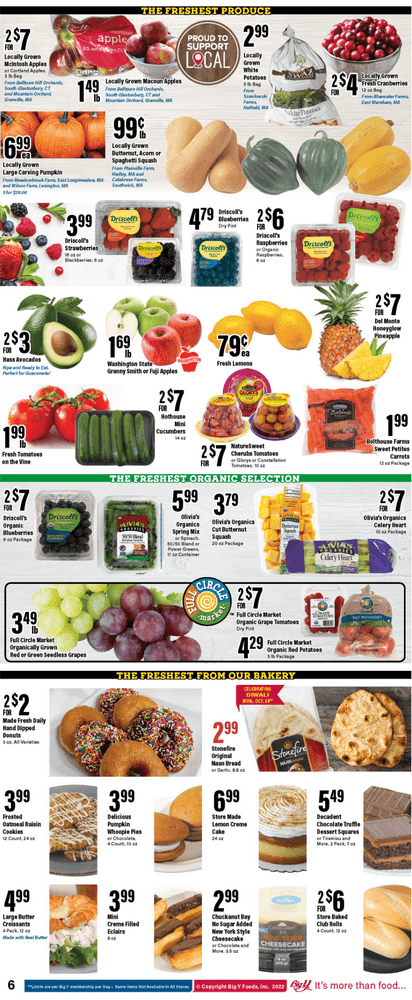 Big Y Weekly Ad Oct 20 – Oct 26, 2022