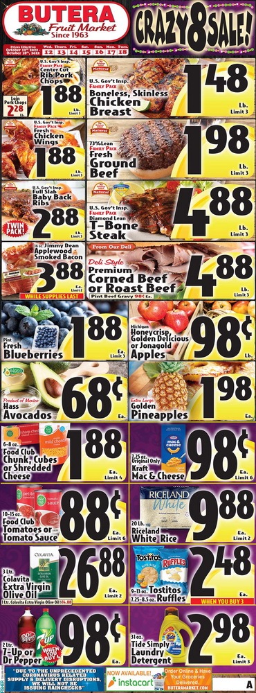 Butera Weekly Ad Oct 12 – Oct 18, 2022