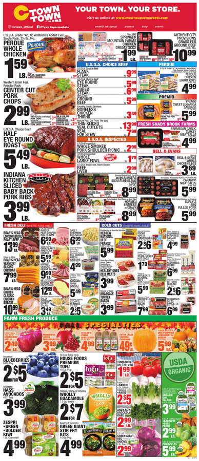 C-Town Weekly Ad Oct 07 – Oct 13, 2022
