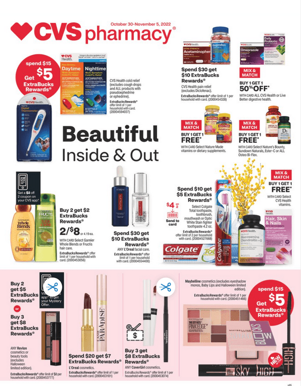 CVS Weekly Ad Oct 30 – Nov 05, 2022