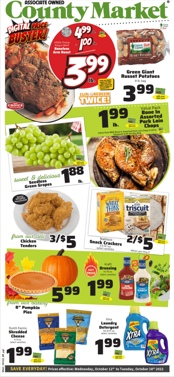 County Market Weekly Ad Oct 12 – Oct 18, 2022