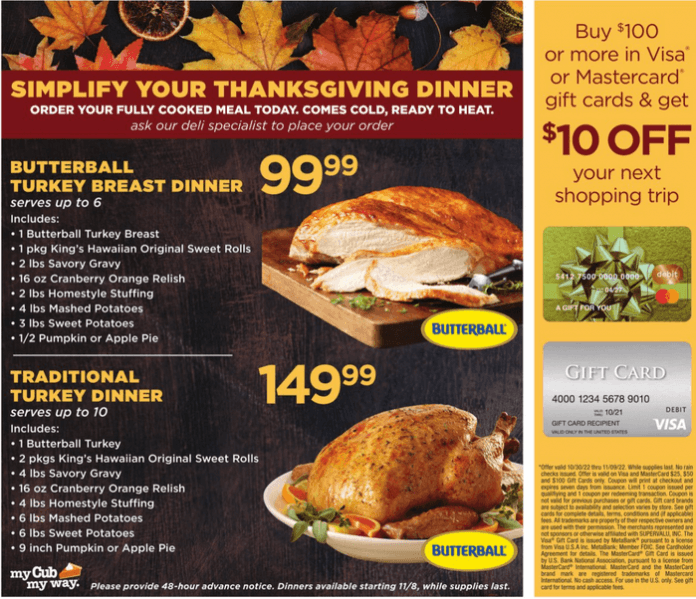 Cub Foods Weekly Ad Oct 30 – Nov 05, 2022