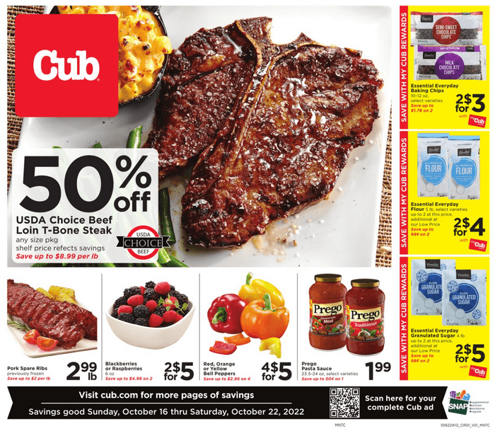 Cub Foods Weekly Ad Oct 16 – Oct 22, 2022 (Halloween Promotion Included)