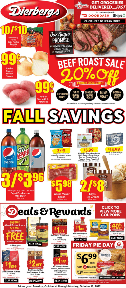 Dierbergs Markets Weekly Ad Oct 04 – Oct 10, 2022
