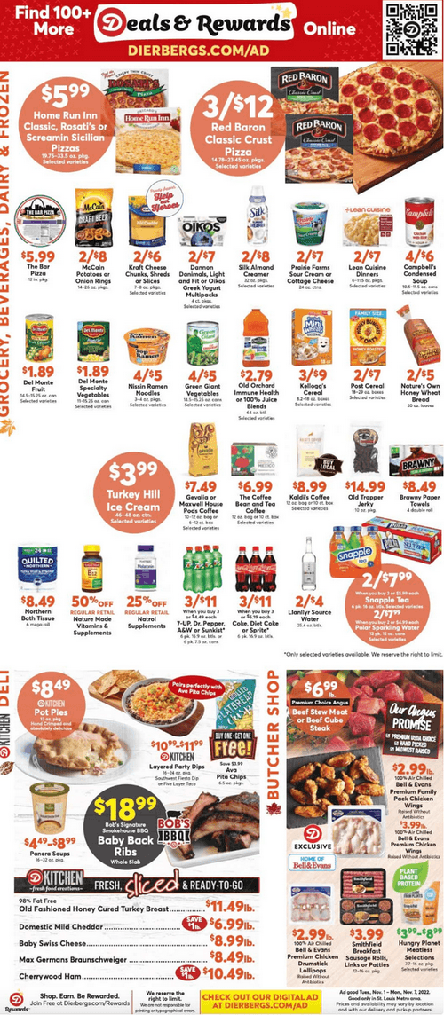 Dierbergs Markets Weekly Ad Nov 01 – Nov 07, 2022