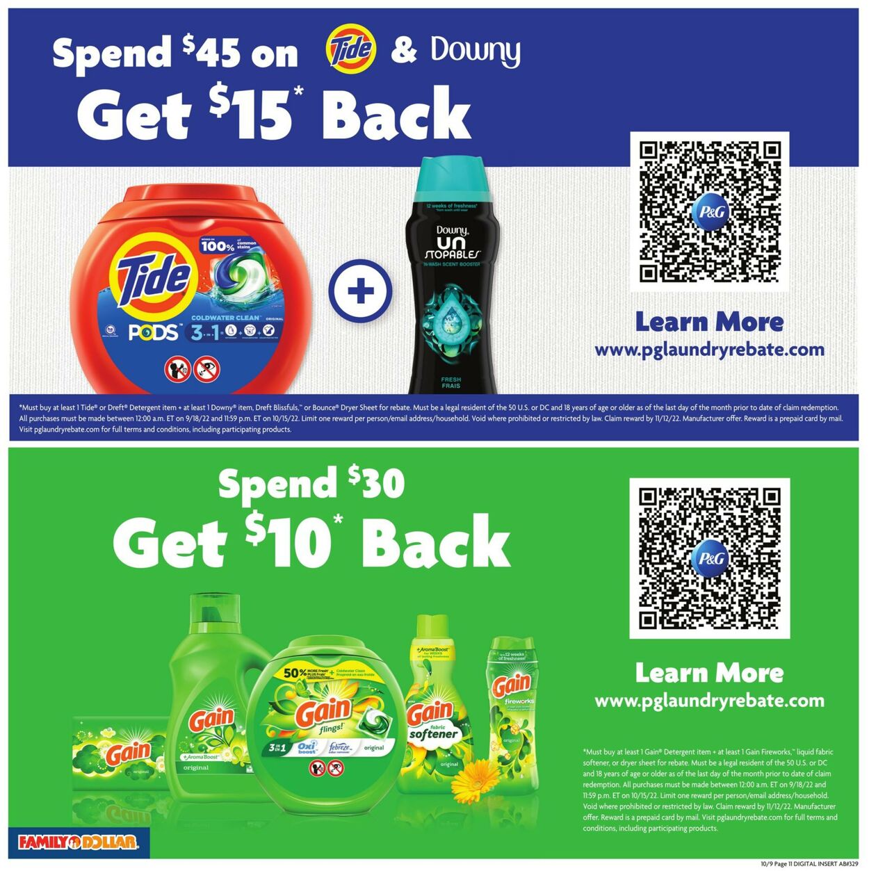 Family Dollar Weekly Ad Oct 09 – Oct 15, 2022