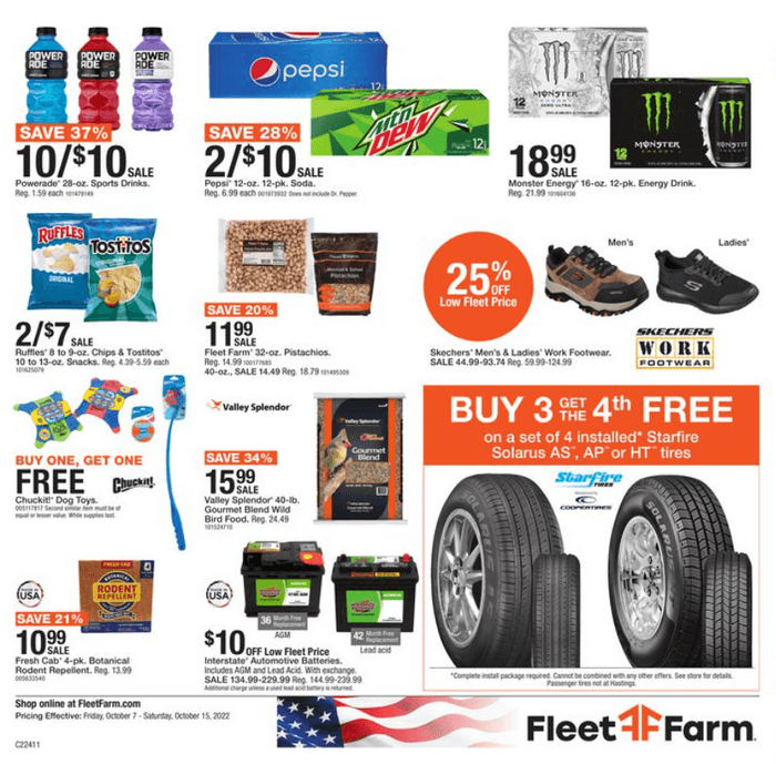 Fleet Farm Weekly Ad Oct 07 – Oct 15, 2022