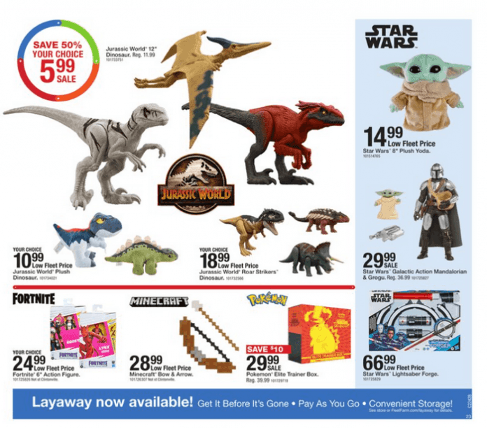 Fleet Farm Monthly Toyland Ad Oct 15 – Nov 12, 2022