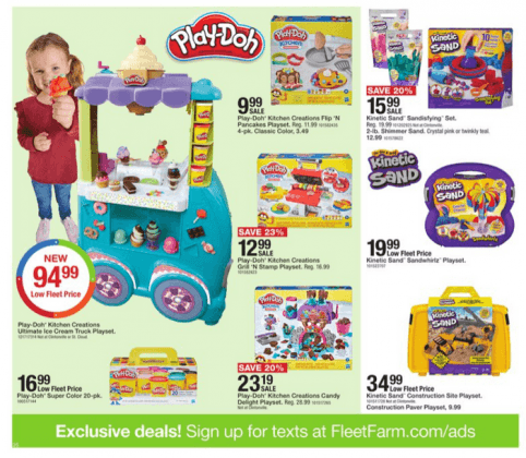 Fleet Farm Monthly Toyland Ad Oct 15 – Nov 12, 2022