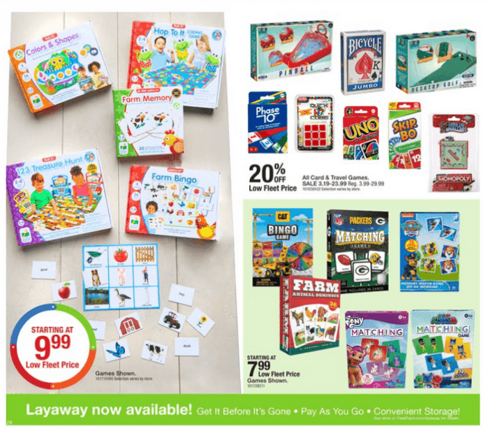 Fleet Farm Monthly Toyland Ad Oct 15 – Nov 12, 2022