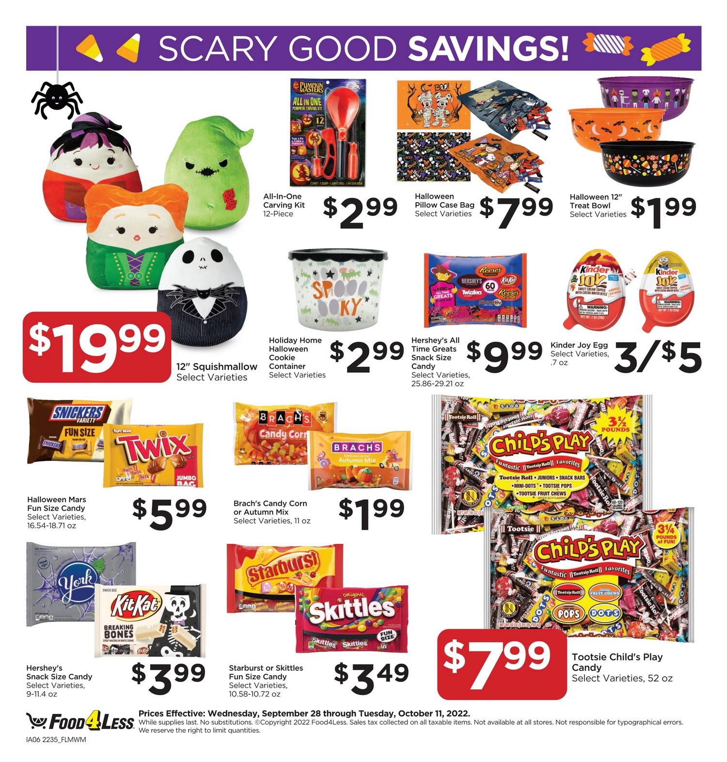 Food 4 Less Weekly Ad Oct 05 – Oct 11, 2022