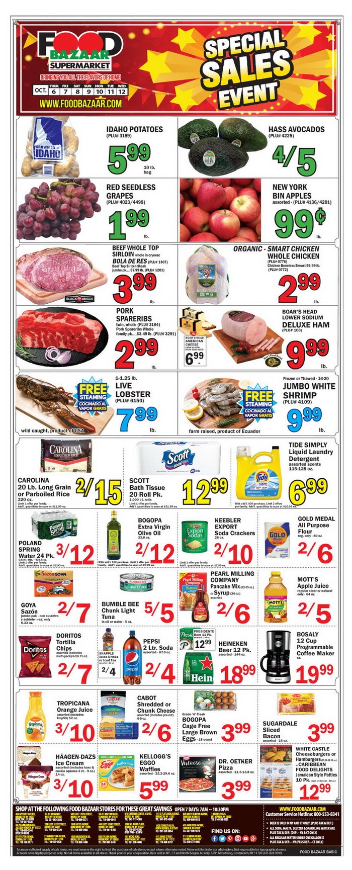Food Bazaar Weekly Ad Oct 06 – Oct 12, 2022