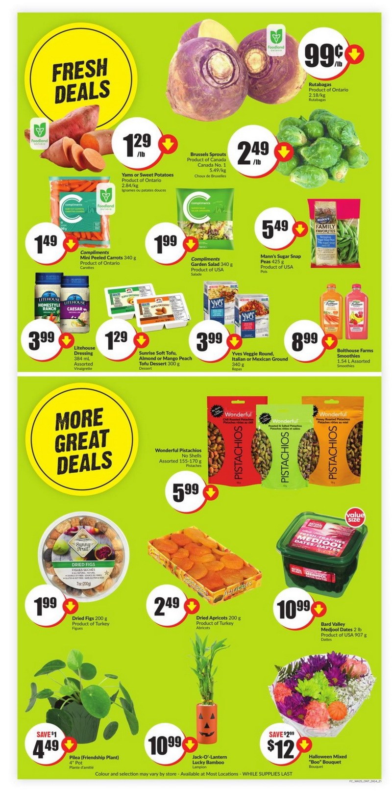 FreshCo Weekly Ad Oct 20 – Oct 26, 2022 (Halloween Promotion Included)