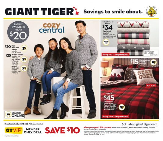 Giant Tiger Weekly Ad Oct 12 – Oct 18, 2022