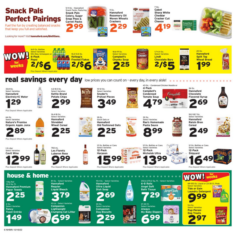 Hannaford Weekly Ad Oct 16 – Oct 22, 2022