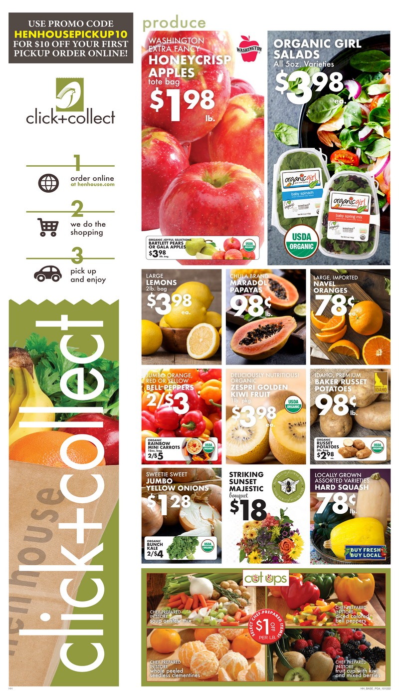 Hen House Weekly Ad Oct 12 – Oct 18, 2022