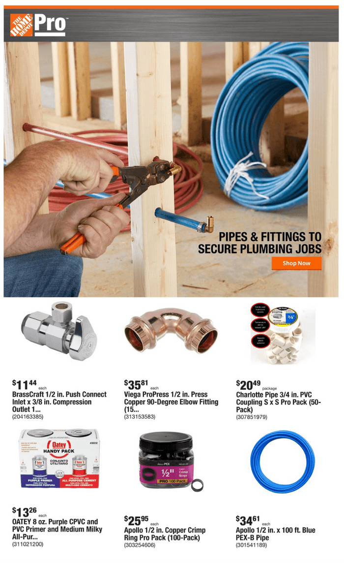 Home Depot Pro Weekly Ad Oct 17 – Oct 24, 2022