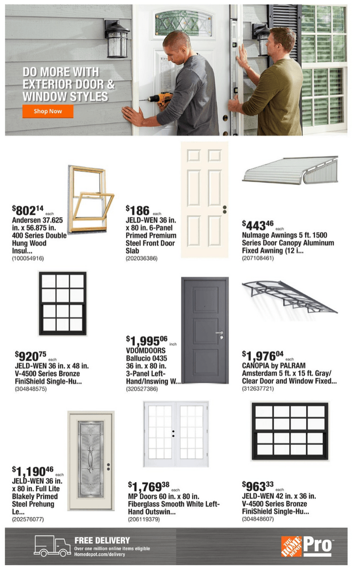 Home Depot Pro Weekly Ad Oct 17 – Oct 24, 2022