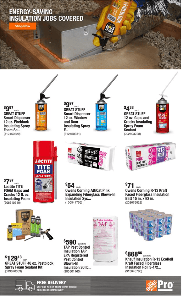 Home Depot Pro Weekly Ad Oct 31 – Nov 07, 2022