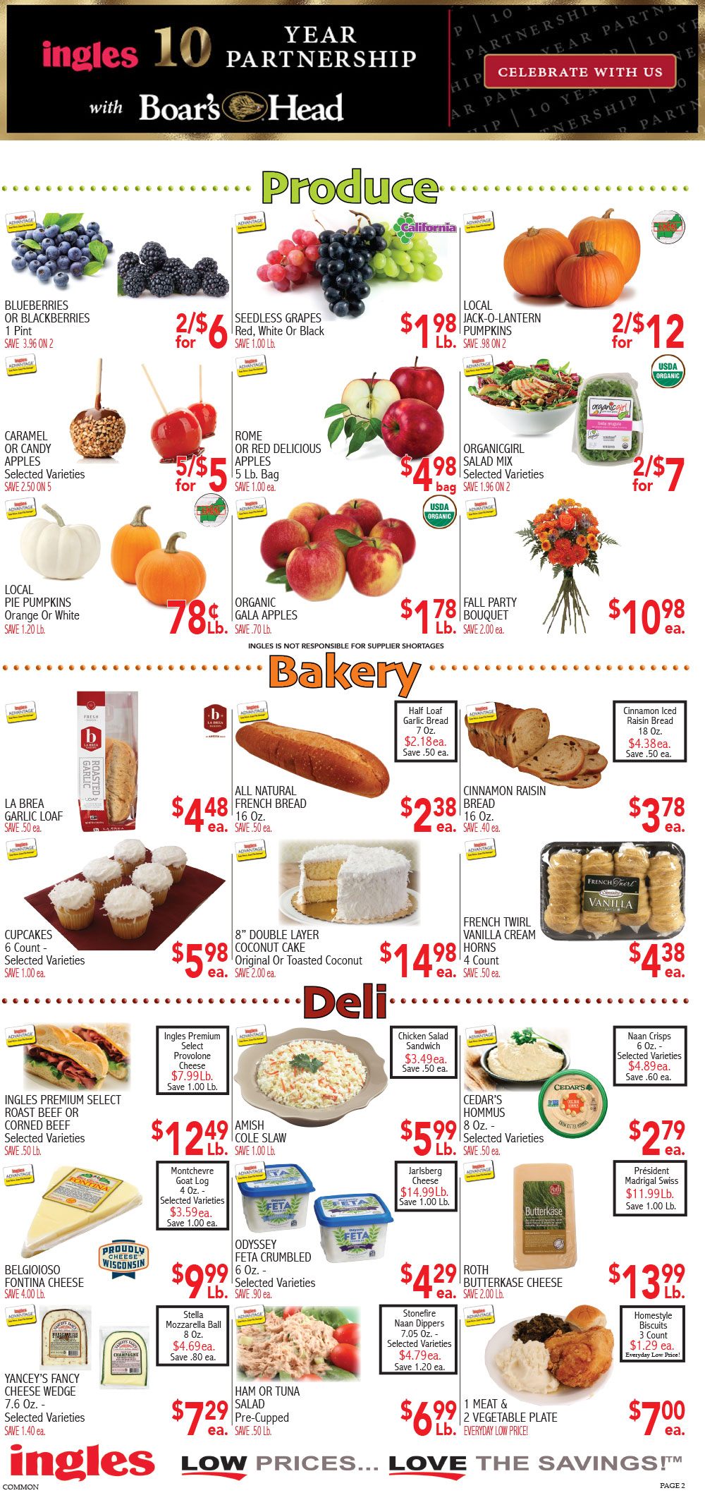 Ingles Weekly Ad Oct 12 – Oct 18, 2022