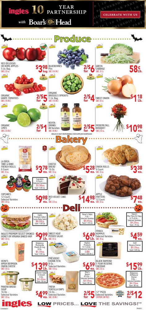 Ingles Weekly Ad Oct 26 – Nov 01, 2022