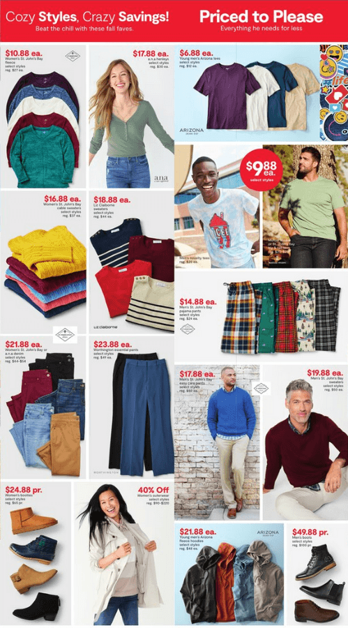 JCPenney Lowest Season Sale Oct 20 – Oct 23, 2022