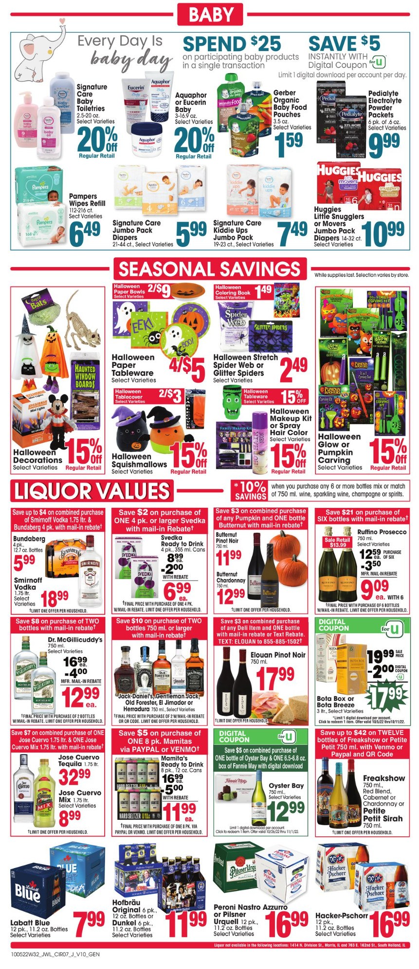 Jewel Osco Weekly Ad Oct 05 – Oct 11, 2022