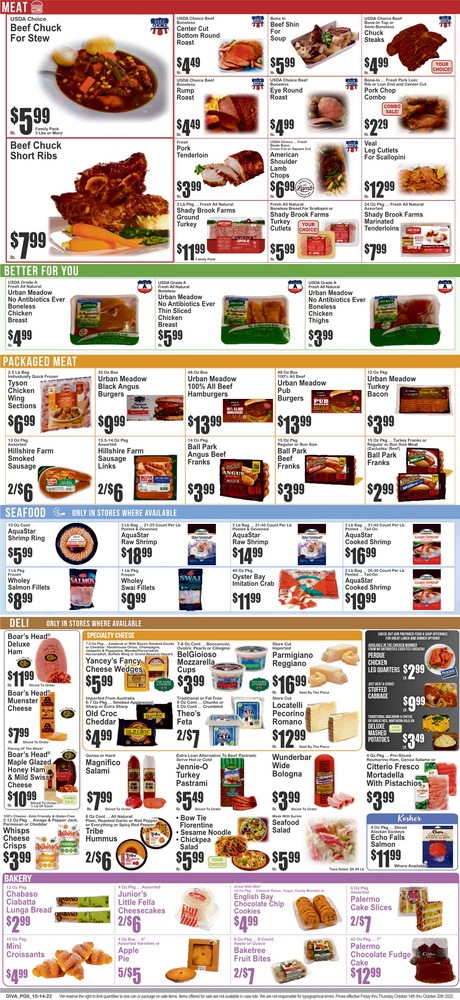 Key Food Weekly Flyer Oct 14 – Oct 20, 2022