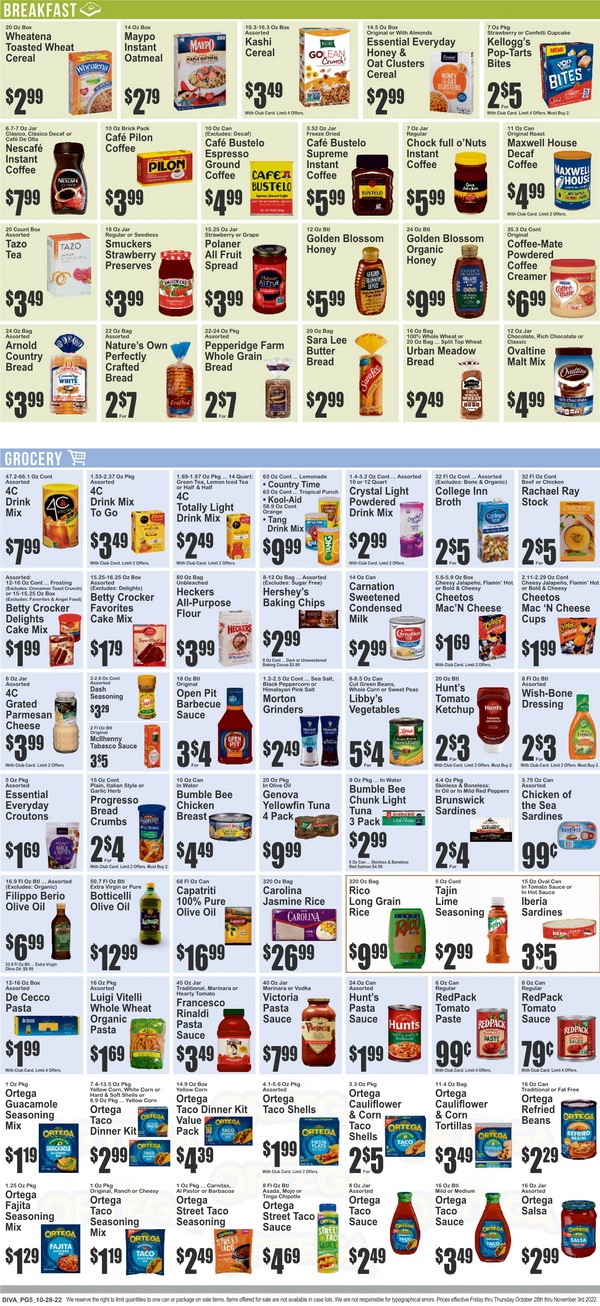 Key Food Weekly Ad Oct 28 – Nov 03, 2022