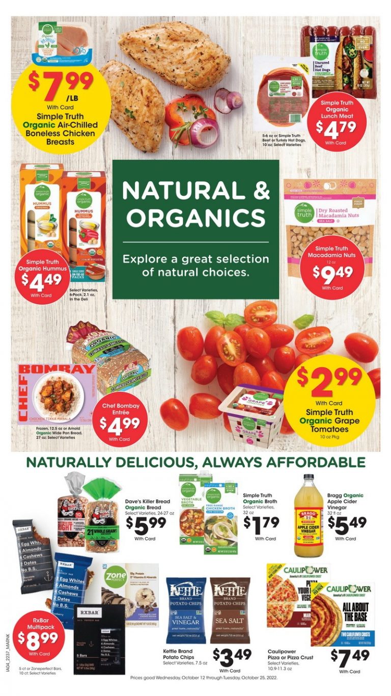 Kroger Weekly Ad Oct 12 – Oct 18, 2022 (Halloween Promotion Included)
