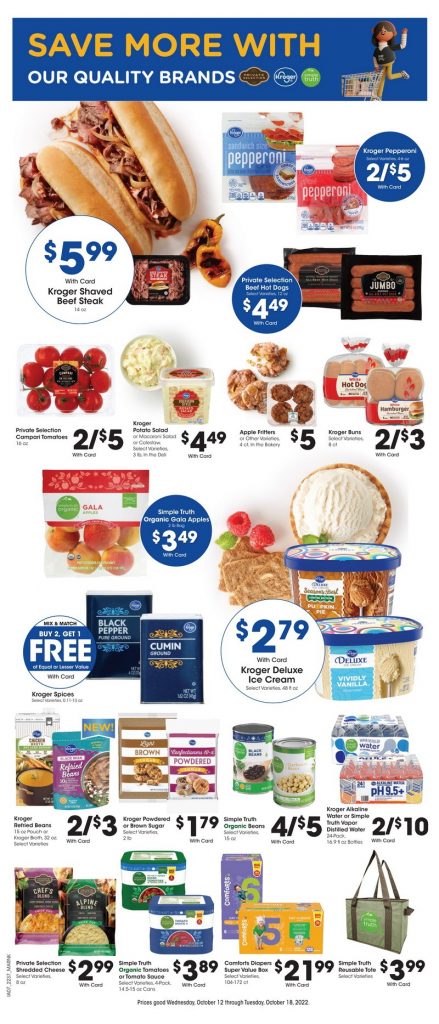 Kroger Weekly Ad Oct 12 – Oct 18, 2022 (Halloween Promotion Included)