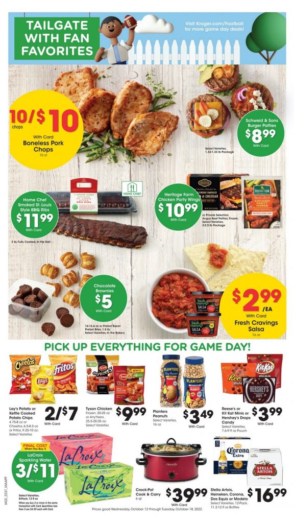 Kroger Weekly Ad Oct 12 – Oct 18, 2022 (Halloween Promotion Included)