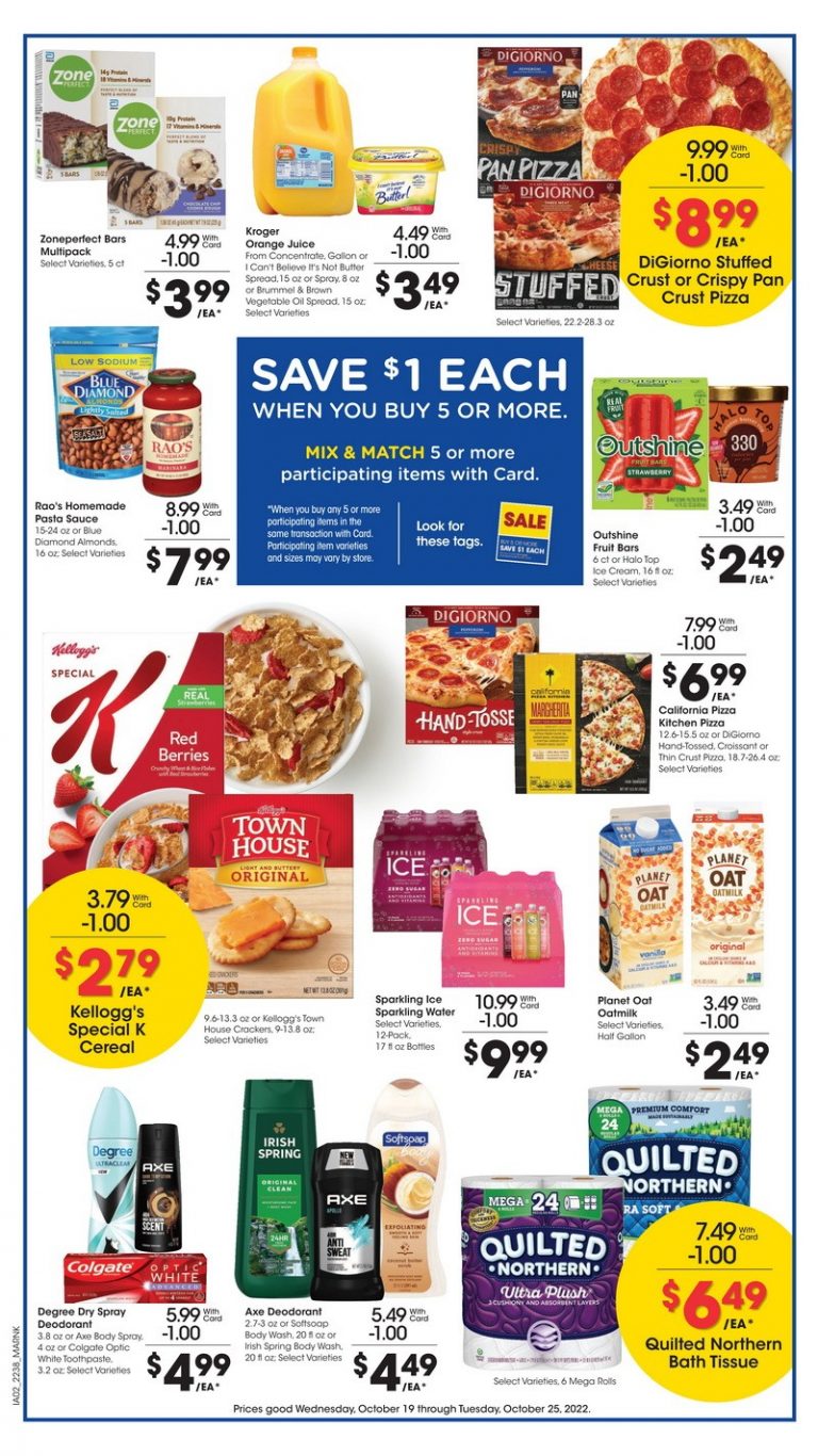 Kroger Weekly Ad Oct 19 – Oct 25, 2022 (Halloween Promotion Included)
