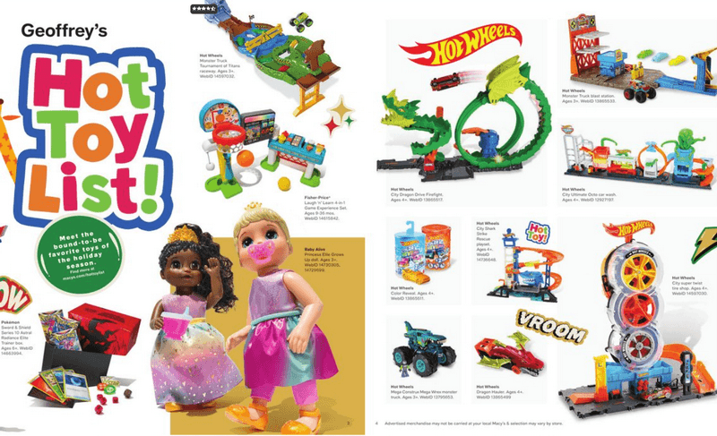 Macy's October Toy Book Oct 17 – Dec 23, 2022