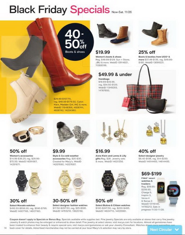 Macy's Black Friday Flyer Sales Oct 25 – Nov 26, 2022